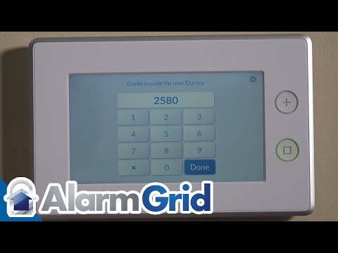 2GIG GC3 Add Duress User Code - Alarm Grid
