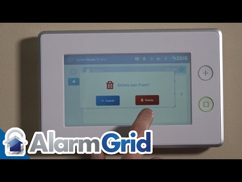 2GIG GC3: Add or Delete User Codes - Alarm Grid