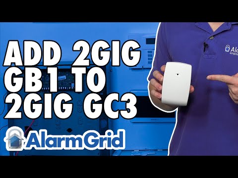How Do You Add a 2GIG GB1 to the 2GIG GC3? - Alarm Grid