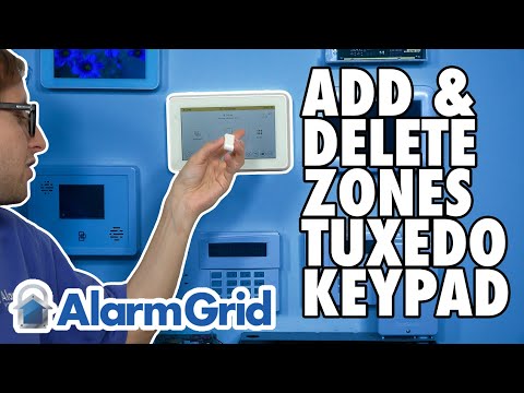 How Do I Use a Honeywell Home Tuxedo to Add & Delete Zones? - Alarm Grid