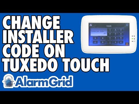 How Do I Change the Installer Code Using a Tuxedo Touch Keypad? - Alarm Grid