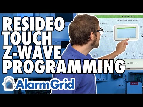 Getting Into Z-Wave Programming on a Honeywell Home Tuxedo - Alarm Grid