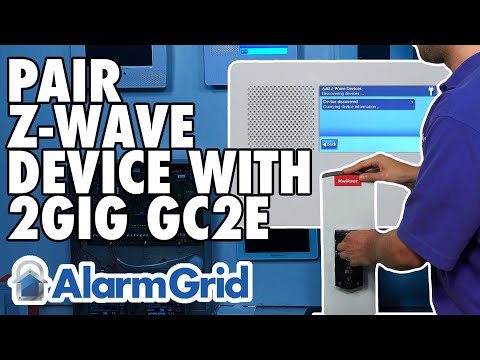 How Do I Pair a Z-Wave Device to the 2GIG GC2e? - Alarm Grid