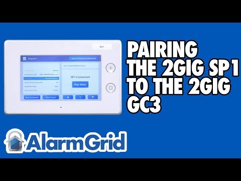 Pairing the 2GIG SP1 Keypad with the 2GIG GC3 - Alarm Grid