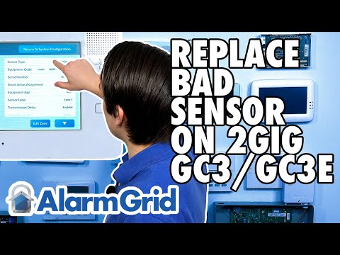 2GIG GC3 or GC3e: Properly Replacing a Bad Sensor - Alarm Grid