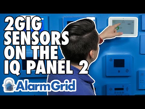 Using 2GIG Sensors On a Qolsys IQ Panel 2 - Alarm Grid