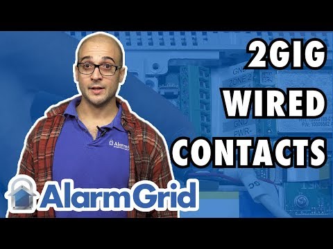 Using Wired Contacts on a 2GIG GC3 - Alarm Grid