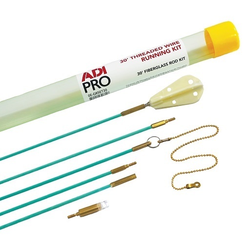 ADI PRO 0E-GRSET30 - 30' Glow Rod Kit with Rod and Connector - Alarm Grid