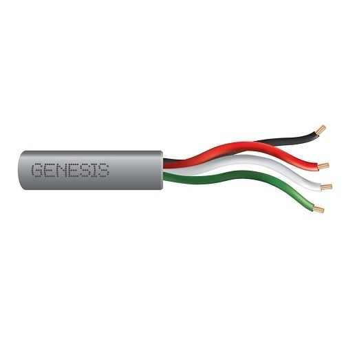 Genesis WG-21225509 - Stranded 16/4 Alarm Wire in a 500' Box - Alarm Grid