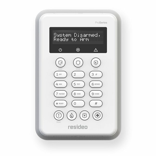 Resideo PROSIXLCDKPC - - Encrypted Wireless Alphanumeric Keypad for ...