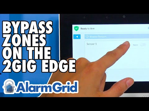 2GIG Edge: Bypassing Zones - Alarm Grid