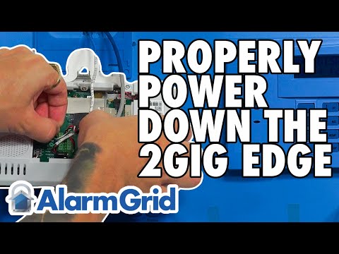 How Do I Power Down My 2GIG Edge Security System? - Alarm Grid
