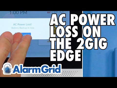 What Happens if the 2GIG Edge Loses A/C Power? - Alarm Grid