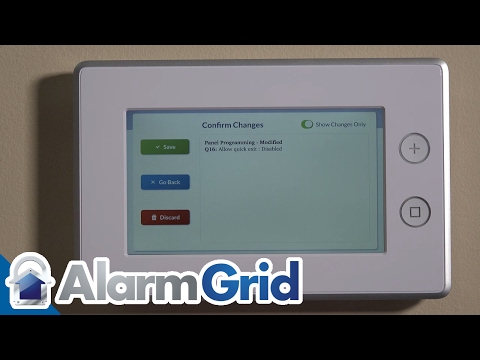 2GIG GC3: Disable Quick Exit - Alarm Grid