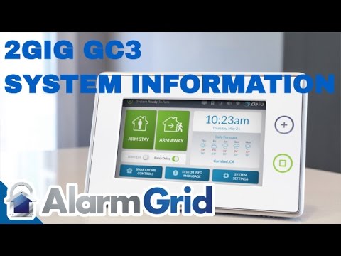 2GIG GC3: System information - Alarm Grid