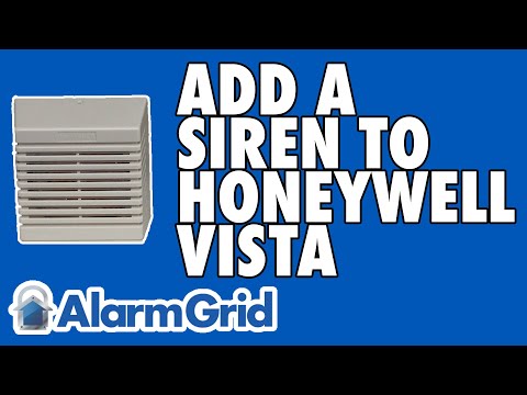 Adding a Siren to A Honeywell VISTA Alarm System - Alarm Grid