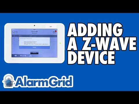 How Do I Add a Z-Wave Device to the Qolsys IQ Panel 2? - Alarm Grid