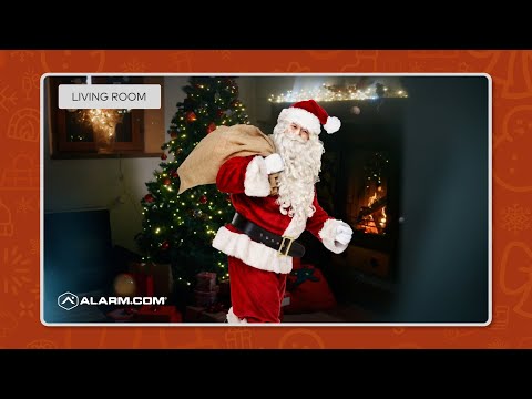 Alarm.com Santa Security: Easy Setup - Alarm Grid