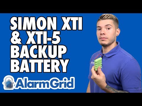 Backup Battery on an Interlogix Simon XTi & XTi-5 - Alarm Grid