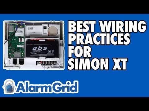 Best Wiring Practices for the Simon XT - Alarm Grid