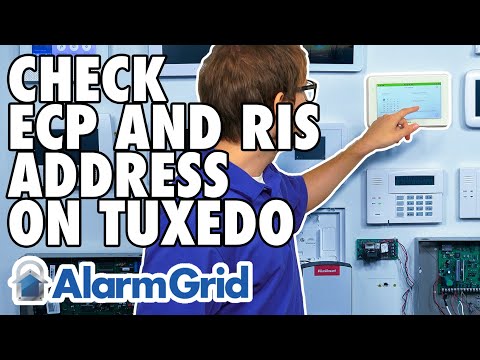 How Do I Check the ECP and RIS Address On a Resideo Tuxedo? - Alarm Grid