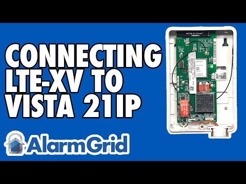 Connecting an LTE-XV to a Vista-21iP - Alarm Grid