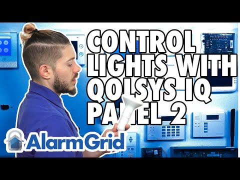 How Do I Control Lights w/ a Qolsys IQ Panel 2? - Alarm Grid