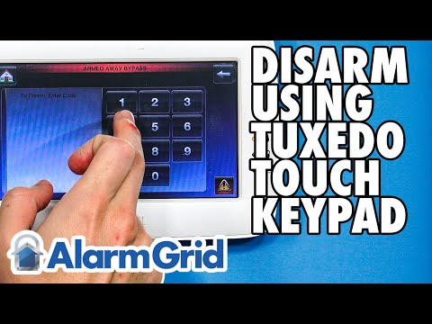 The Tuxedo Touch Keypad: Disarming - Alarm Grid
