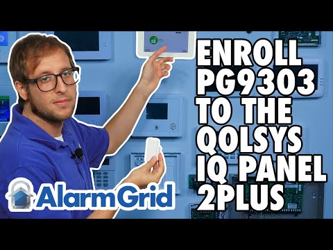 How Do I Enroll a DSC PG9303 to a Qolsys IQ Panel 2 Plus? - Alarm Grid