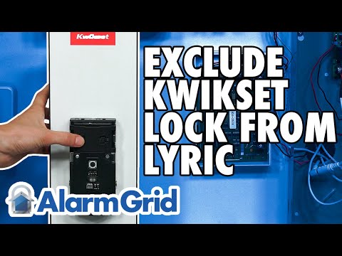Excluding the Kwikset Z-Wave Lock from the Lyric Controller - Alarm Grid