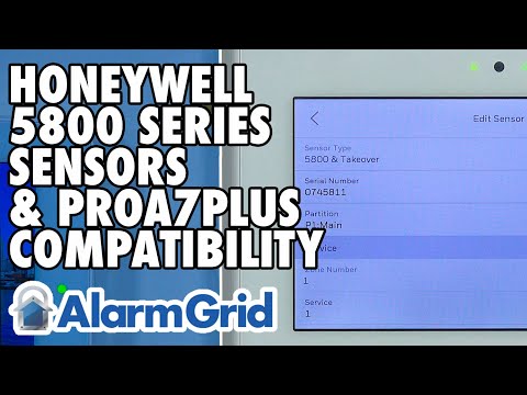 Honeywell Home PROA7PLUS: Compatible with Honeywell 5800 Series Sensors ...