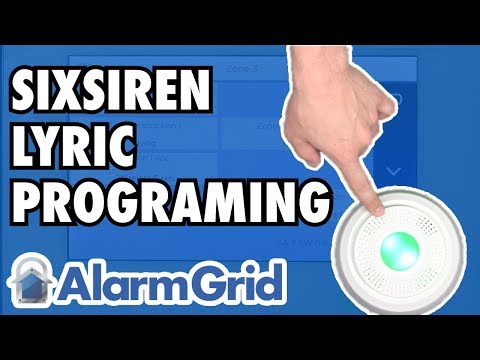 Honeywell Lyric SiXSiren: Program to a Lyric Alarm System - Alarm Grid