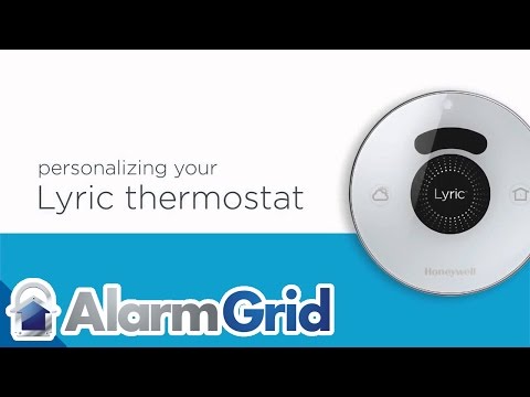 Honeywell Lyric Thermostat: Personalizing Your Lyric Thermostat - Alarm ...