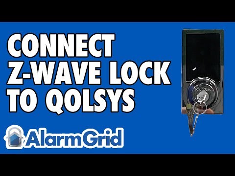 How Do I Connect a Z-Wave Door Lock to My Qolsys IQ Panel 2? - Alarm Grid