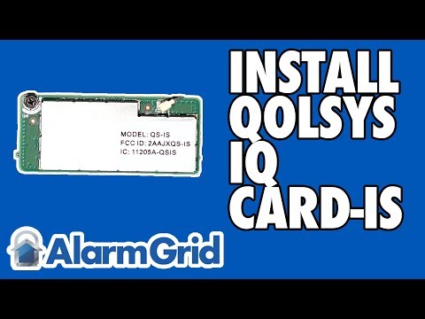 How Do I Install the Qolsys IQ Card-IS into the Qolsys IQ Panel 2 ...
