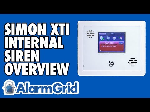 Internal Siren Overview on an Interlogix Simon XTi & XTi-5 - Alarm Grid