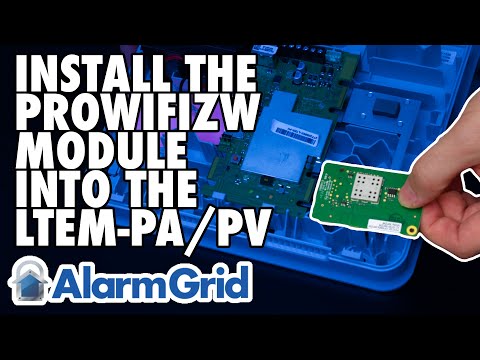 LTEM-PA/LTEM-PV: Install PROWIFI or PROWIFIZW - Alarm Grid