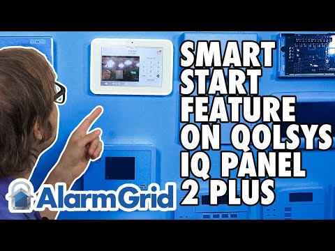 What is the Smart Start Feature on the Qolsys IQ Panel 2 Plus? - Alarm Grid