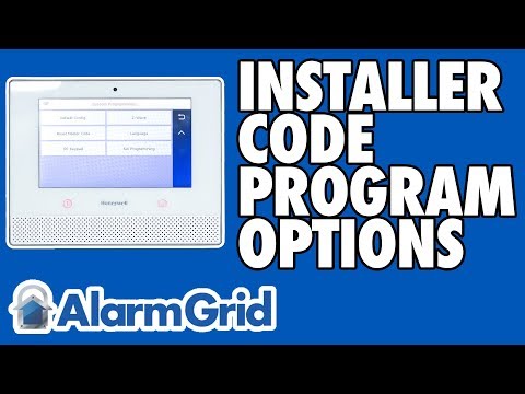 What Is in Installer Programming on the Honeywell Lyric Alarm System ...