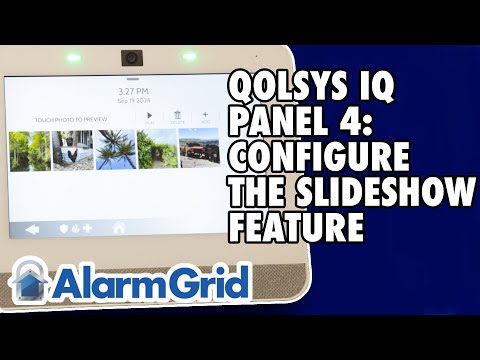 Qolsys IQ Panel 4: Configuring the Slideshow (Photo Frame) Feature ...