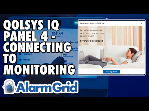 Qolsys IQ Panel 4: Connecting to Monitoring - Alarm Grid