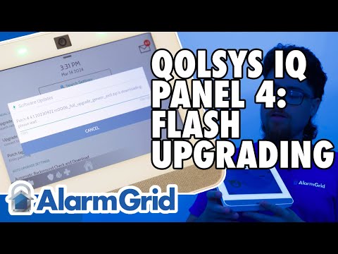 Qolsys IQ Panel 4: How To Flash Upgrade - Alarm Grid