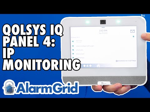 Qolsys IQ Panel 4: IP Monitoring - Alarm Grid