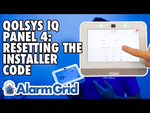 How Do I Reset The Installer Code On Qolsys IQ Panel 4? - Alarm Grid