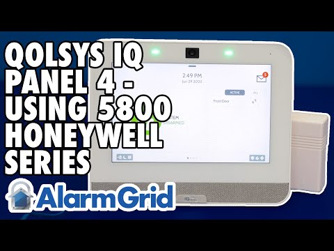 Qolsys IQ Panel 4: Using with Honeywell 5800 Series - Alarm Grid