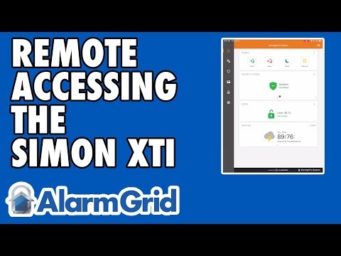 Remote Accessing the Interlogix Simon XTi & XTi-5 - Alarm Grid