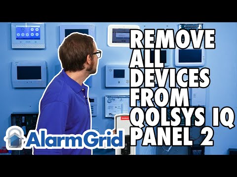 What is the "Remove All Devices" Option for the Qolsys IQ Panel 2 Plus ...
