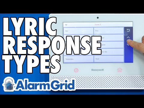 What are Response Types for a Honeywell Lyric Alarm System? - Alarm Grid