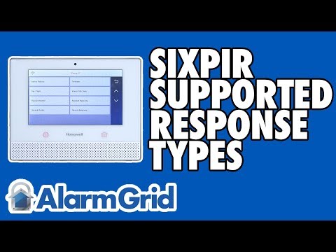 Which Response Types Can I Use With the Honeywell SiXPIR? - Alarm Grid