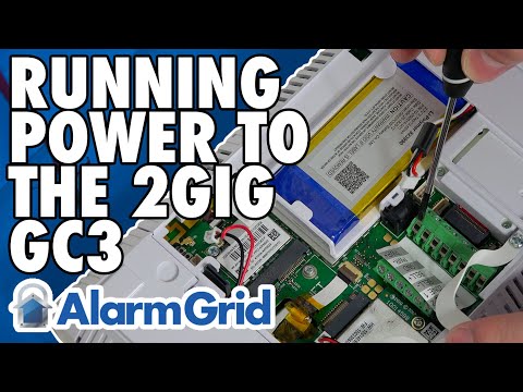 How Do I Run Power To A 2GIG GC3? - Alarm Grid